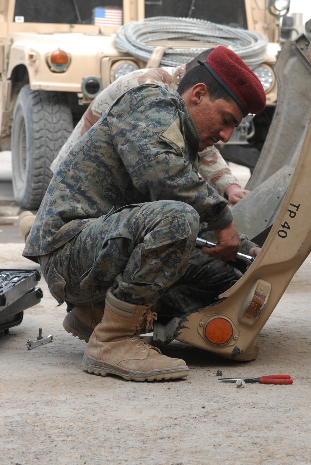 DVIDS - Images - Maintenance training in Kadhimiya [Image 11 of 17]