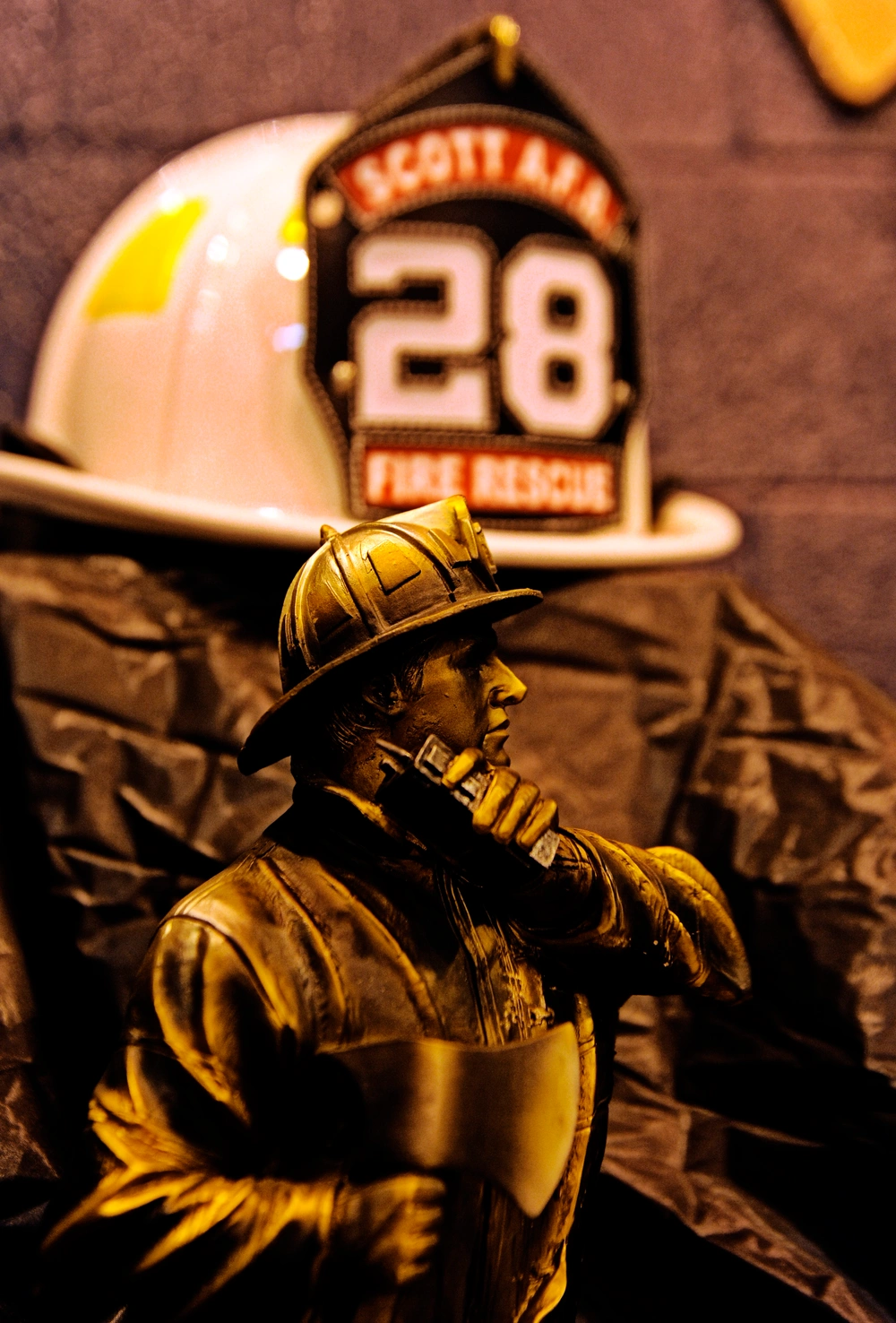 DVIDS - Images - Scott firemen honor life of a fellow firefighter ...