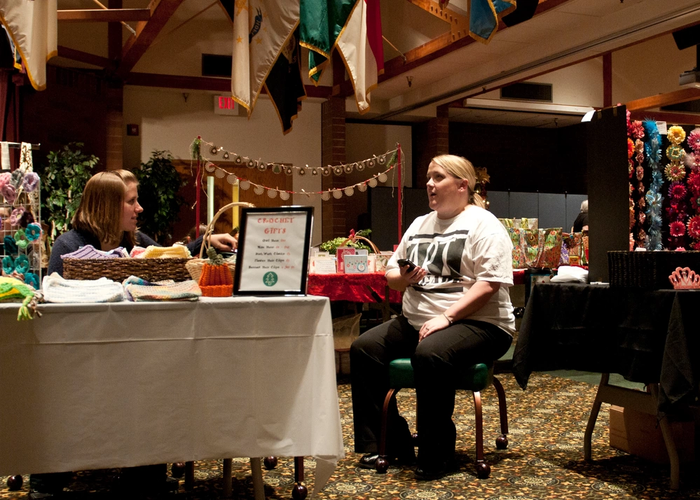 DVIDS - Images - McChord Holiday Bazaar a bonding tool for military ...