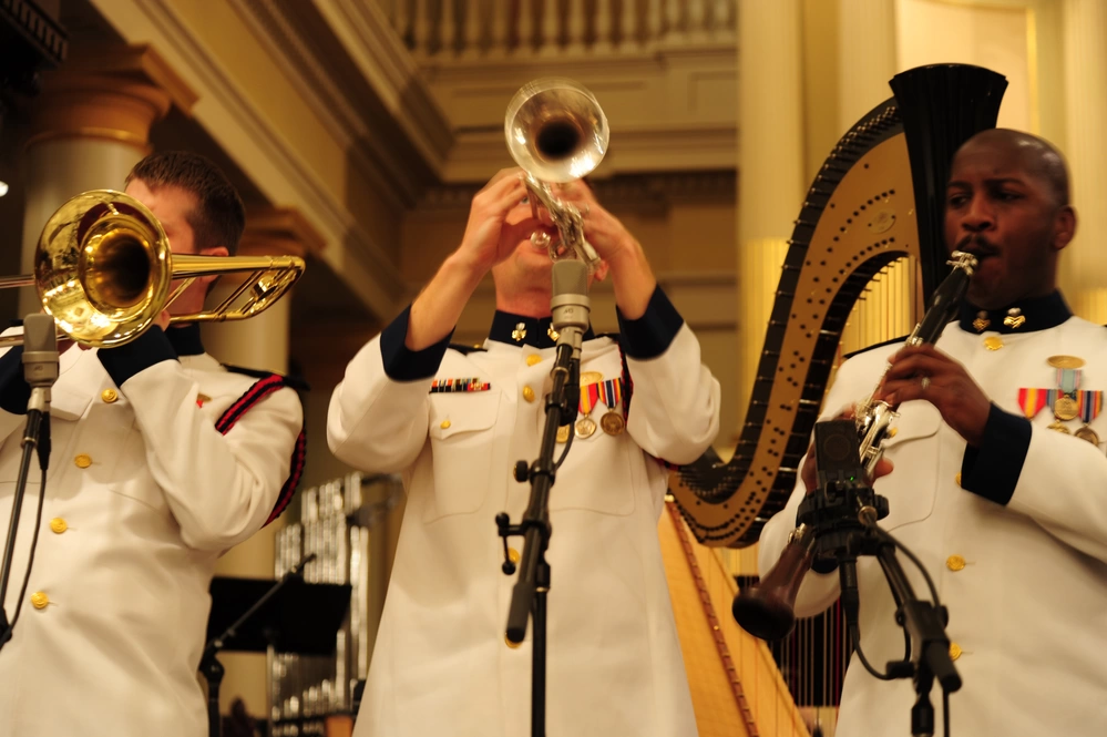 DVIDS - Images - USCG Band performs at the Saint Louis Cathedral