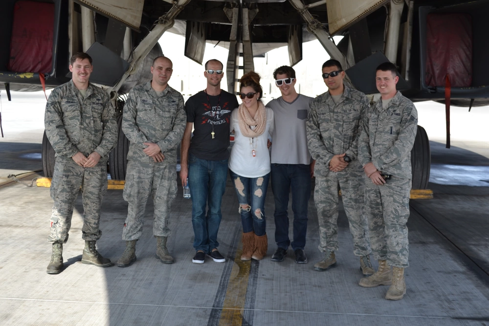 DVIDS - Images - Alaina Blair visits 379th AEW [Image 9 of 9]