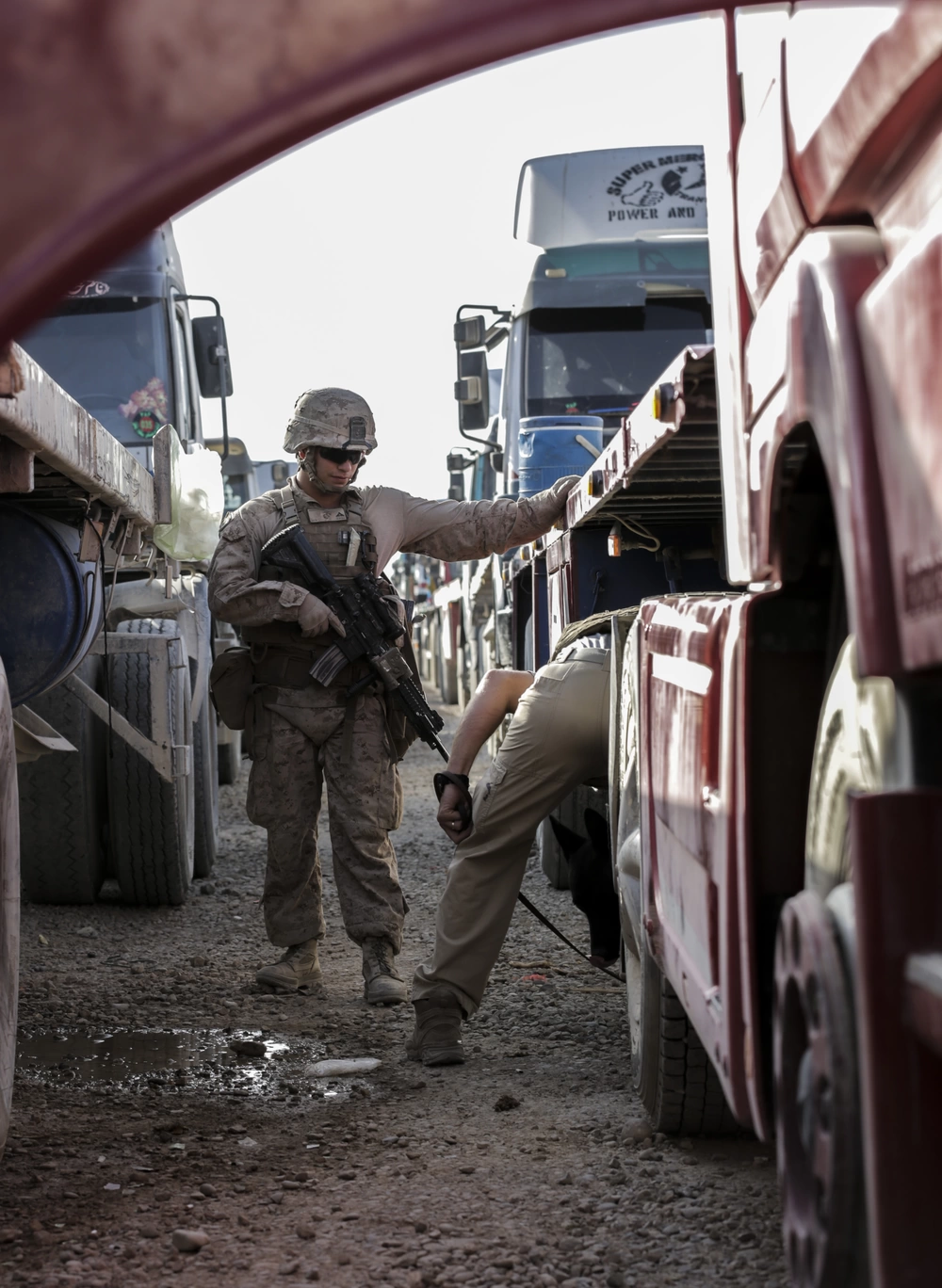 DVIDS - Images - 1/2 Weapons Company Controlling Camp Leatherneck Main ...