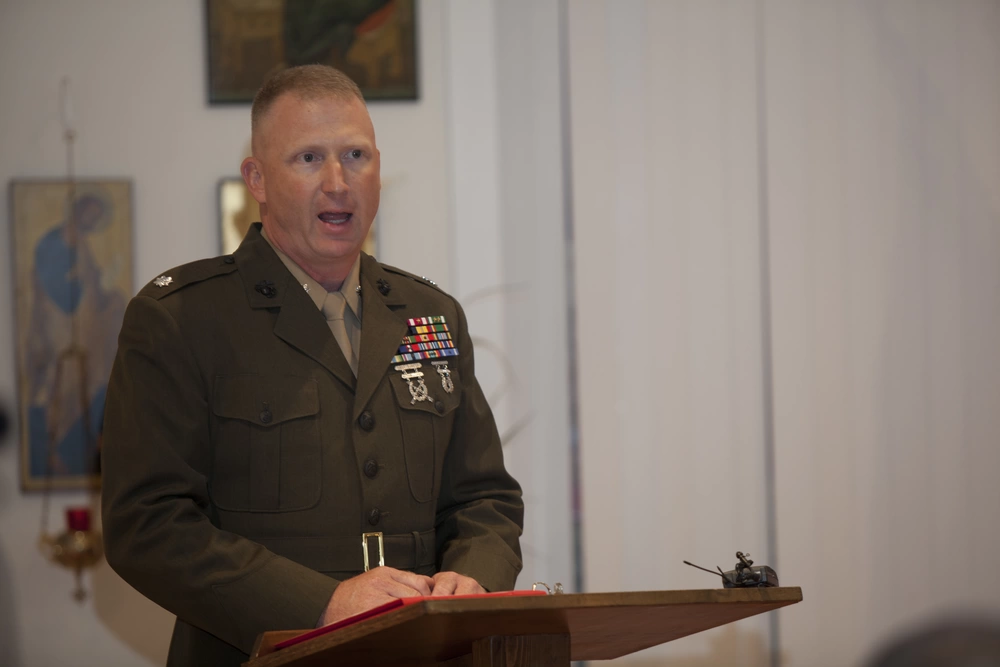 DVIDS - Images - LtCol. Andrew P. Reed USMC Memorial Service [Image 6 of 7]