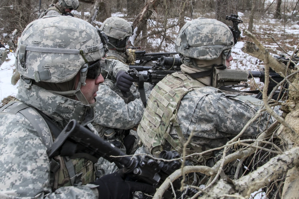 DVIDS - Images - Red Falcons train in Virginian snow for Global ...