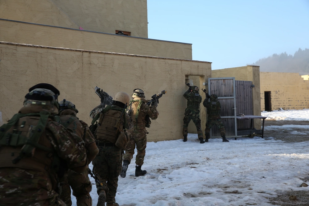 DVIDS - Images - US Marines, Georgian soldiers and Moldovan soldiers ...