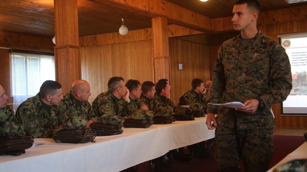 DVIDS - Images - Sharing the backbone – U.S. Marines and Serbian ...