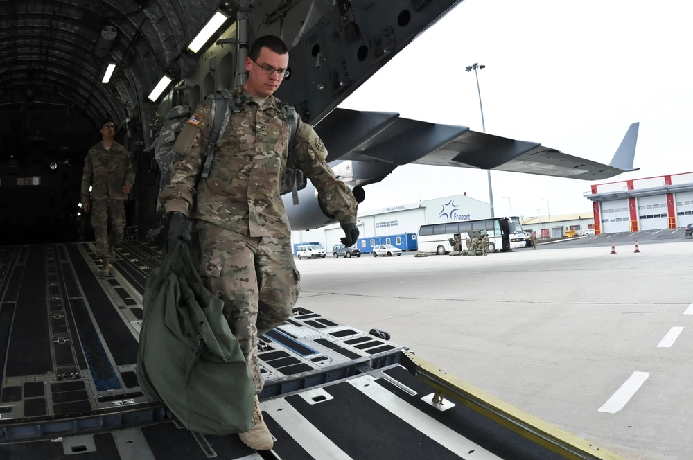 DVIDS - Images - Eagle Troop, 2nd Sqdn, 2nd CR arrives in Bulgaria in ...