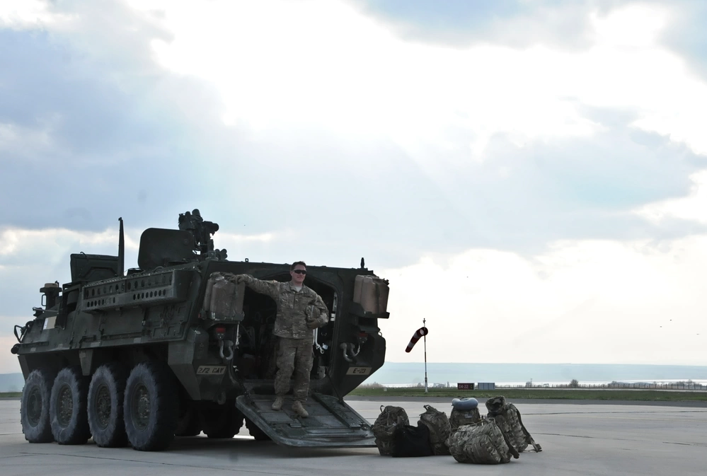 DVIDS - Images - Eagle Troop, 2/2, lands in Bulgaria in support of ...