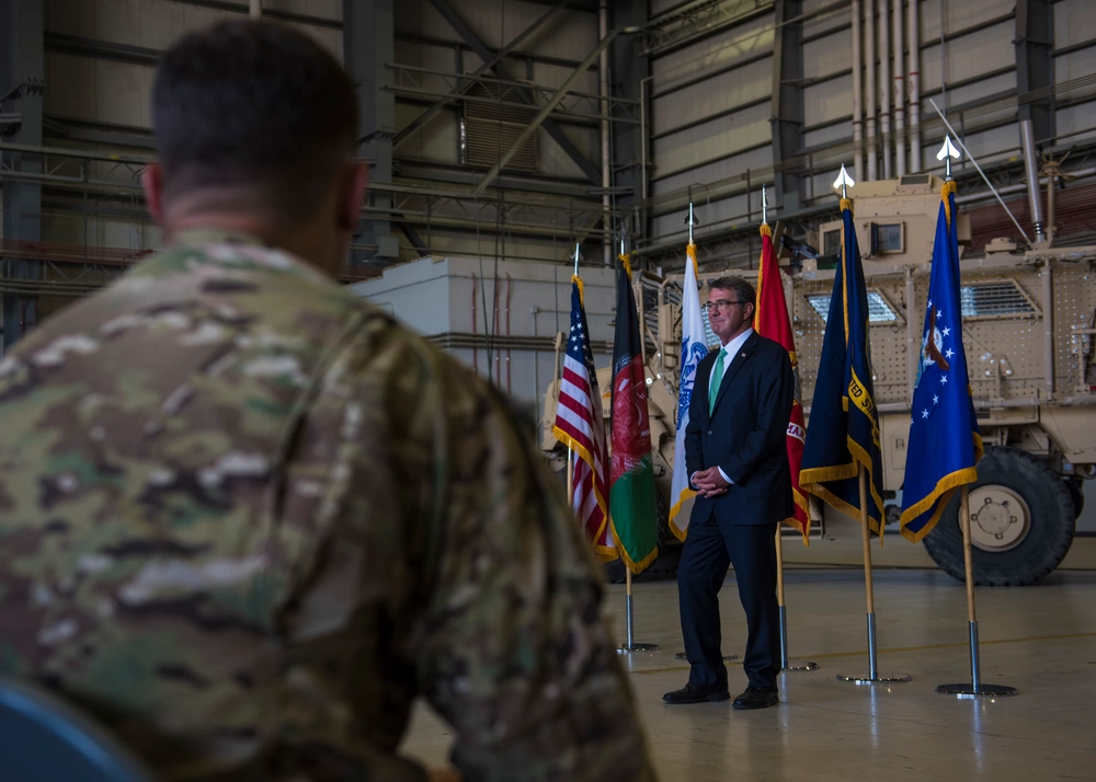 DVIDS - Images - Secretary of Defense Ashton Carter visits Bagram ...