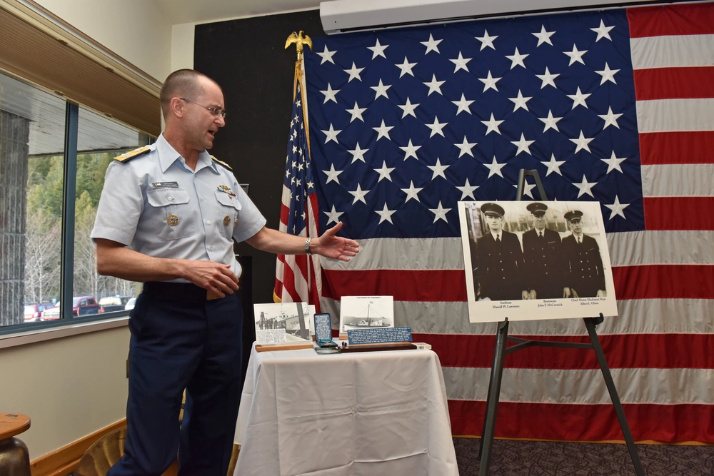 DVIDS - Images - Adm. Michel speaks at cutter John McCormick reception ...