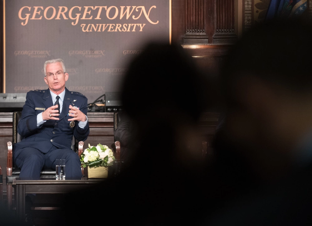 DVIDS - Images - VCJCS at Georgetown University [Image 3 of 3]