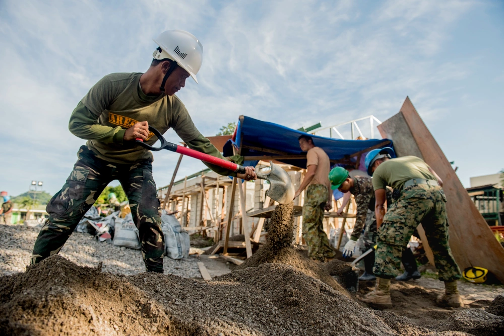 DVIDS - Images - Balikatan engineers build classrooms for school children
