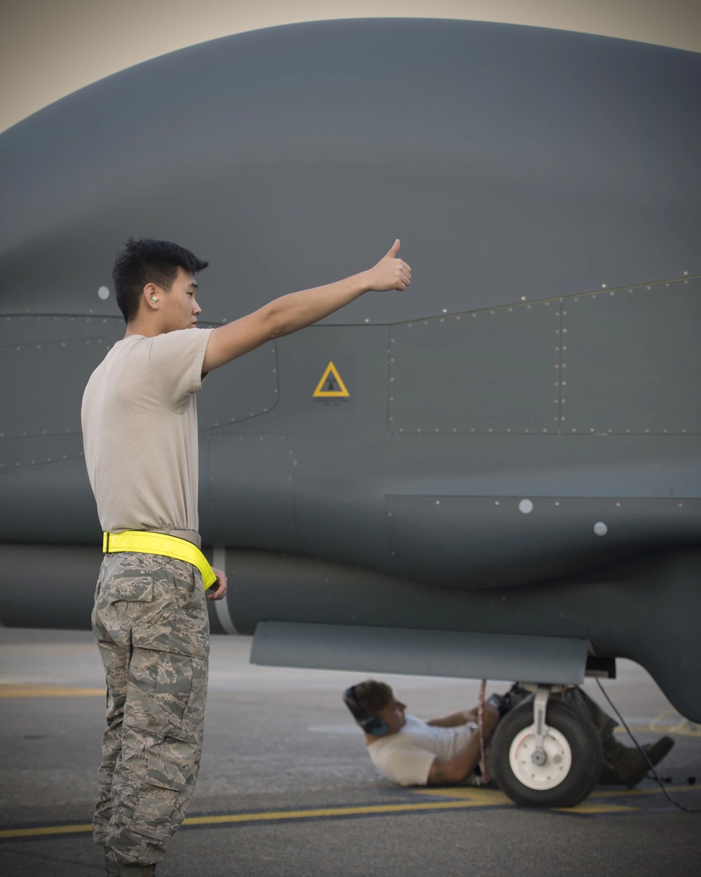 DVIDS - Images - Global Hawk's first flight at Yokota [Image 1 of 13]