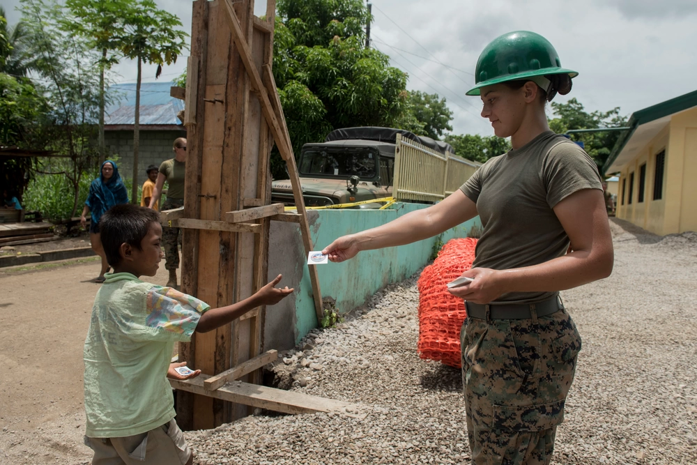 DVIDS - Images - Balikatan engineers build friendships at Don Carlos ...
