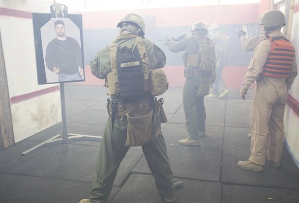 DVIDS - Images - Students learn interior tactics during Phase II of CQB