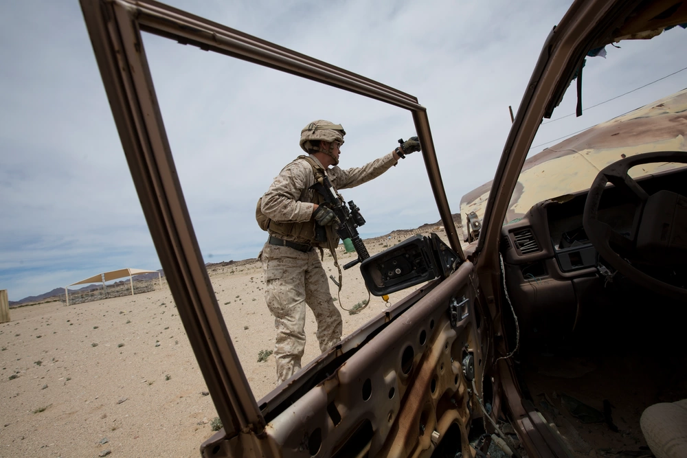 DVIDS - Images - Stability Ops MOUT Training at TalonEx 2-17 [Image 4 ...