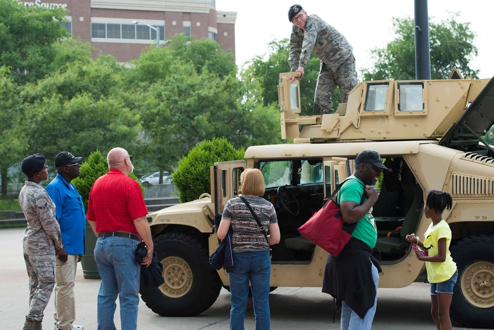 DVIDS - Images - Wright-Patt Participates in Dayton Dragons Hometown ...