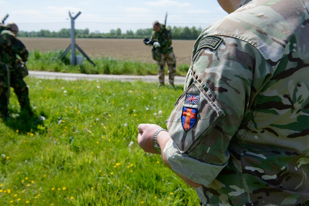 DVIDS - Images - British Forces Practice Mask Confidence in TSC ...