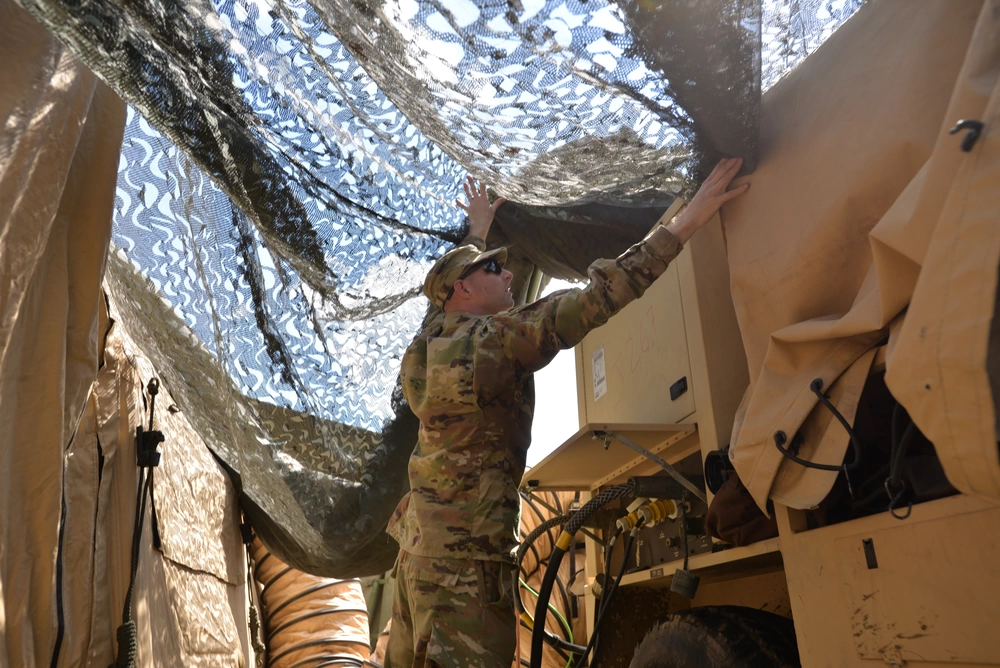 DVIDS - Images - 5-113th Field Artillery Sets Up Camp for Exercise ...