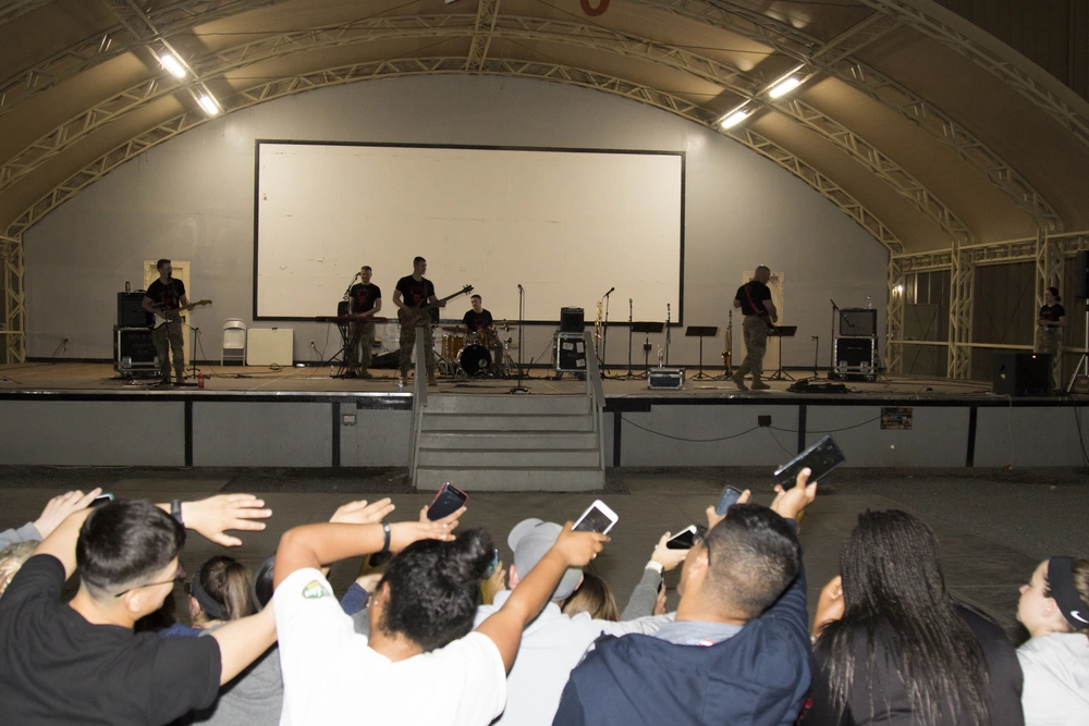 DVIDS - Images - Army Band Performs at Camp Arifjan [Image 4 of 7]