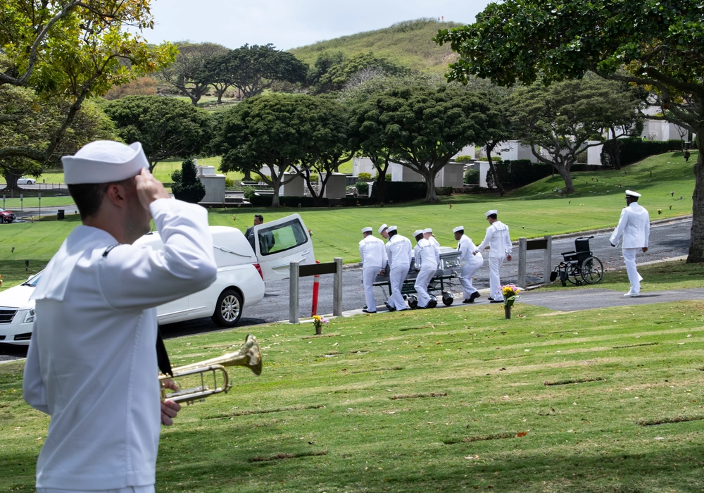 DVIDS - Images - Funeral Honors for U.S. Navy Fireman 1st Class Lewis ...