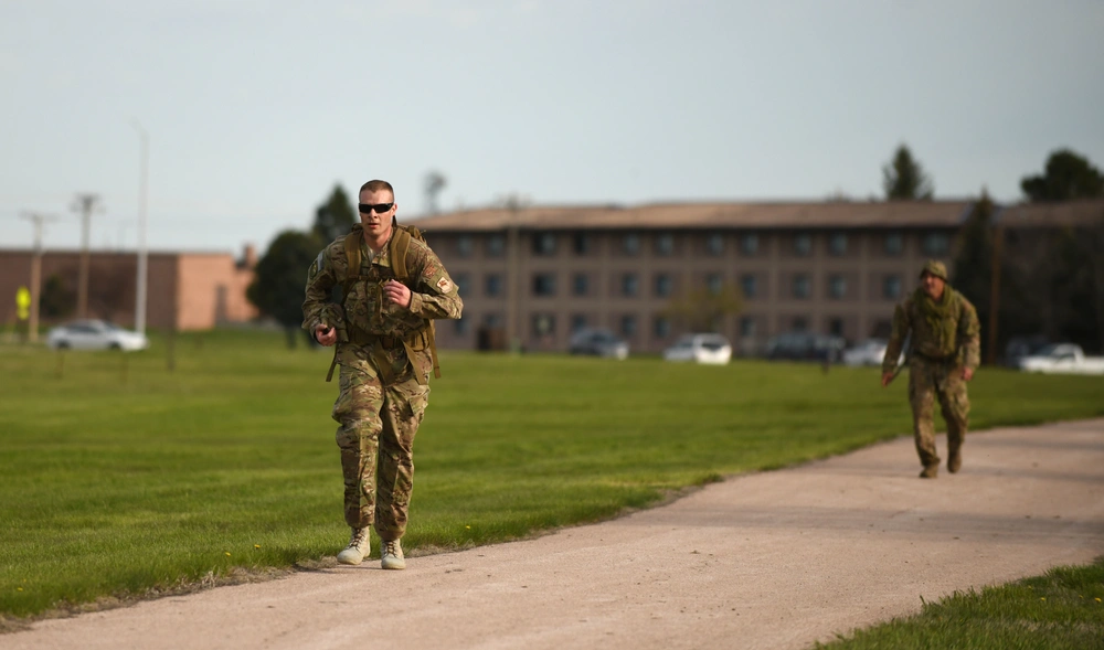 DVIDS - Images - Airmen ruck in honor of National Police Week [Image 1 ...