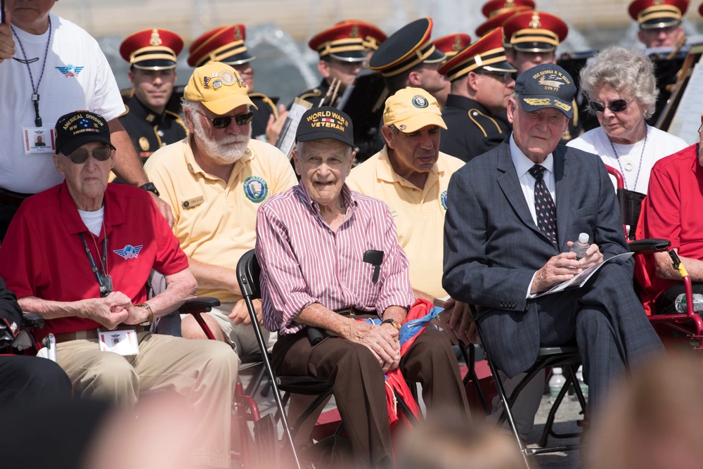 DVIDS - Images - World War II Veterans Commemorate 75th Anniversary of ...