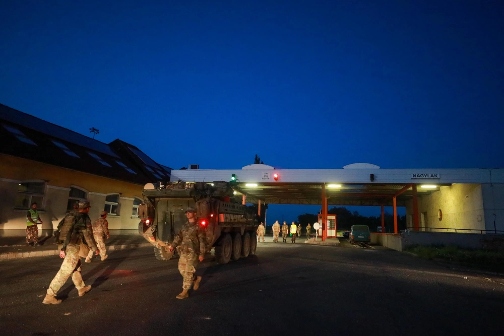 DVIDS - Images - 1/2CR completes border crossing into Romania [Image 6 ...