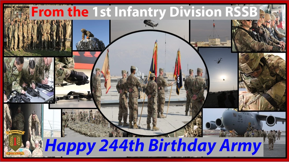 DVIDS - Images - 1st RSSB wishes the Army a happy birthday.