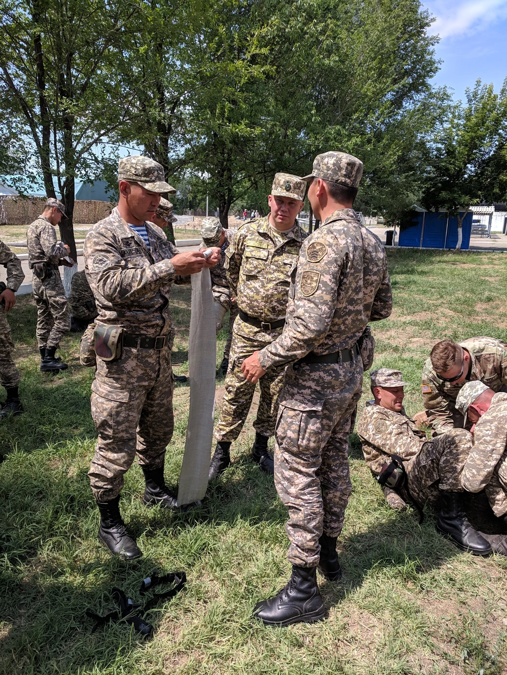 DVIDS - Images - Combined medical training at Steppe Eagle 19 [Image 2 ...