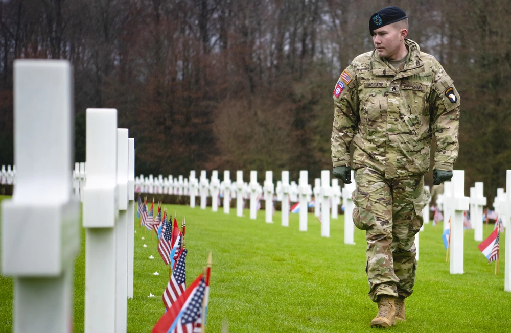 DVIDS - Images - Luxembourg American Cemetery Luminary Event [Image 3 of 5]
