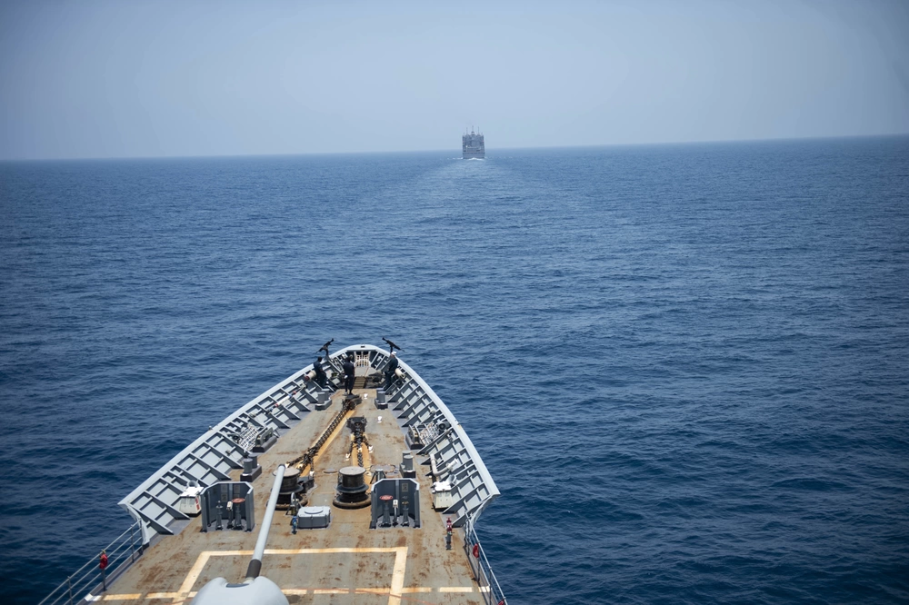 DVIDS - Images - Vella Gulf Conducts Operations in the Strait of Hormuz ...