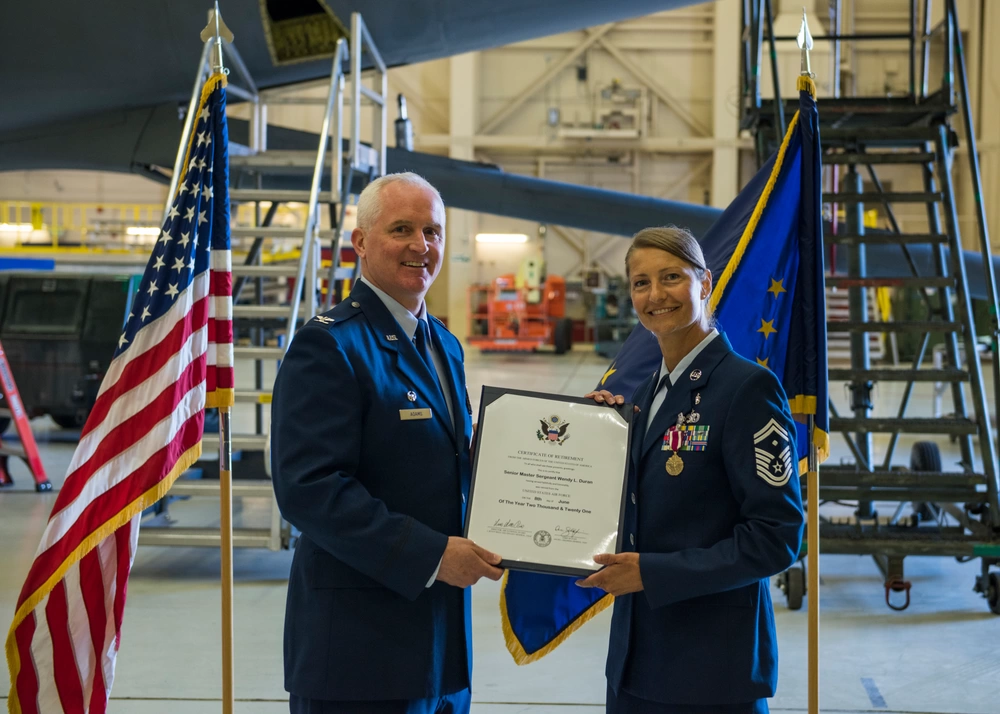 DVIDS - Images - Senior Master Sgt. Wendy L. Duran retires from 168th Wing