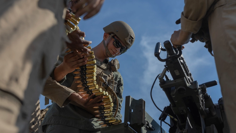 DVIDS - Images - 2d Assault Amphibian Battalion: MK19 and M2 Machine Gun Range [Image 6 of 6]