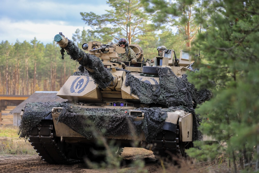 DVIDS - Images - 1-66 AR Tanks Roll Through Iron Wolf 22 [Image 7 of 31]