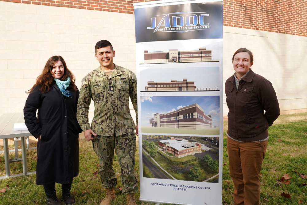 DVIDS - Images - Joint Air Defense Operations Center (JADOC) Phase Two Groundbreaking Ceremony ...