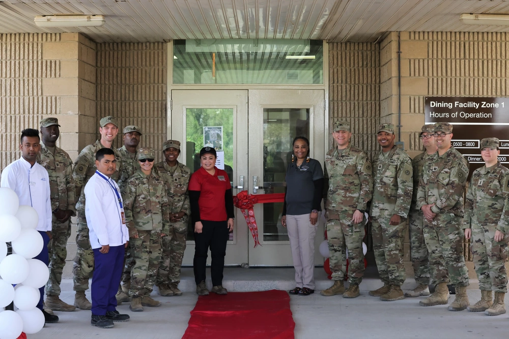 DVIDS - Images - ASG-Kuwait reopens Zone 1 "Oasis" Dining Facility ...