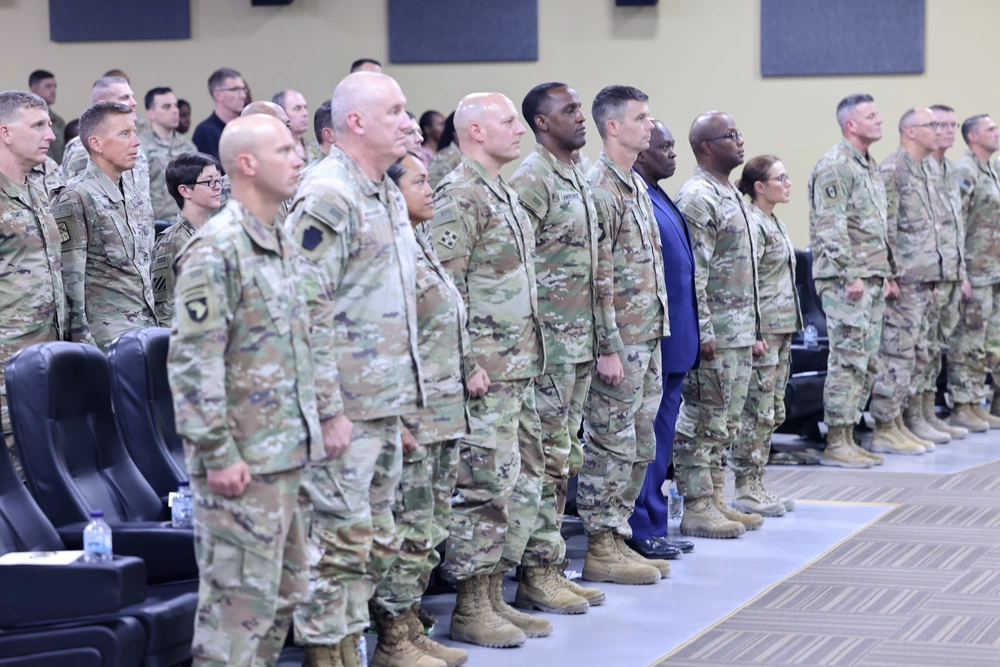 DVIDS - Images - 595th Transportation Brigade Change of Command, Camp ...