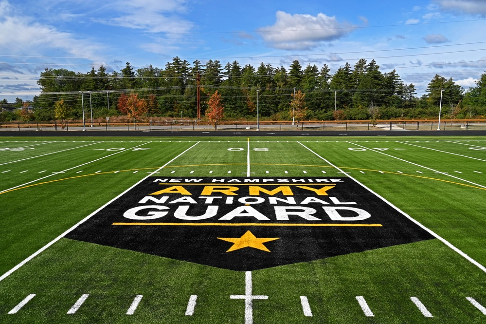 DVIDS - Images - NH National Guard unveils resurfaced athletic field