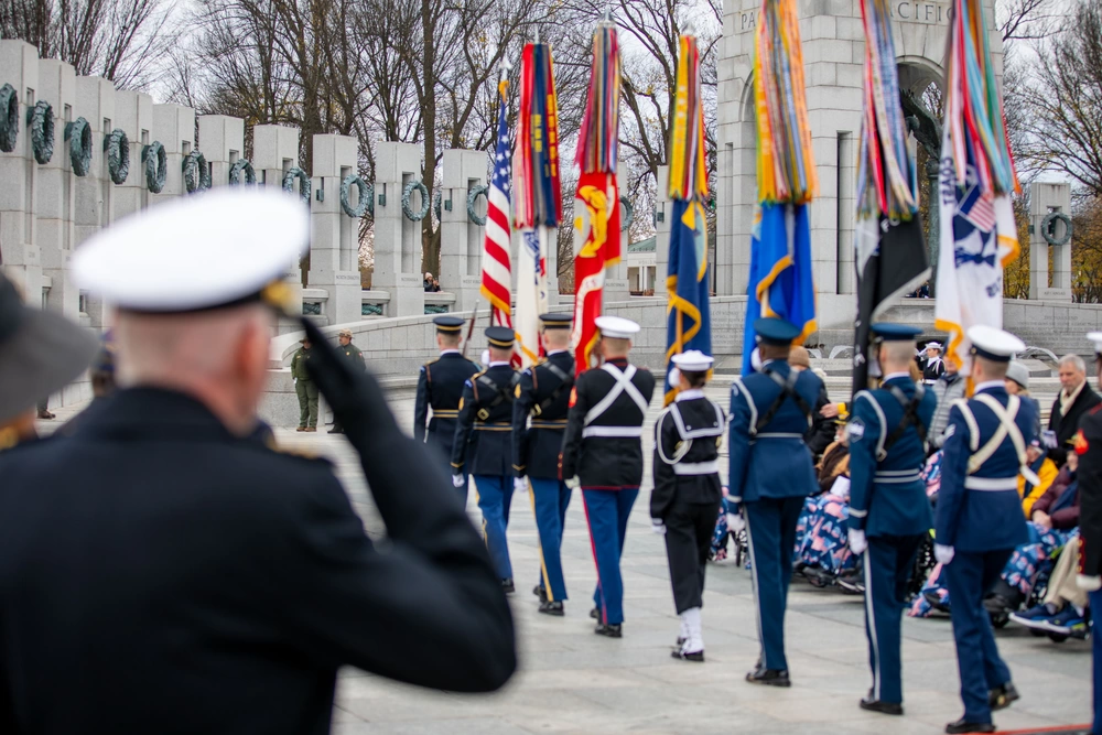 DVIDS - Images - Joint Armed Forces Color Guard Honors Pearl Harbor ...
