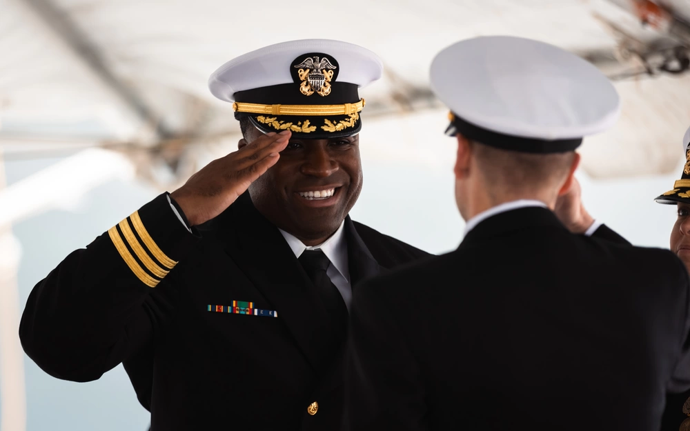 DVIDS - Images - USS Donald Cook (DDG 75) Change of Command [Image 2 of 5]