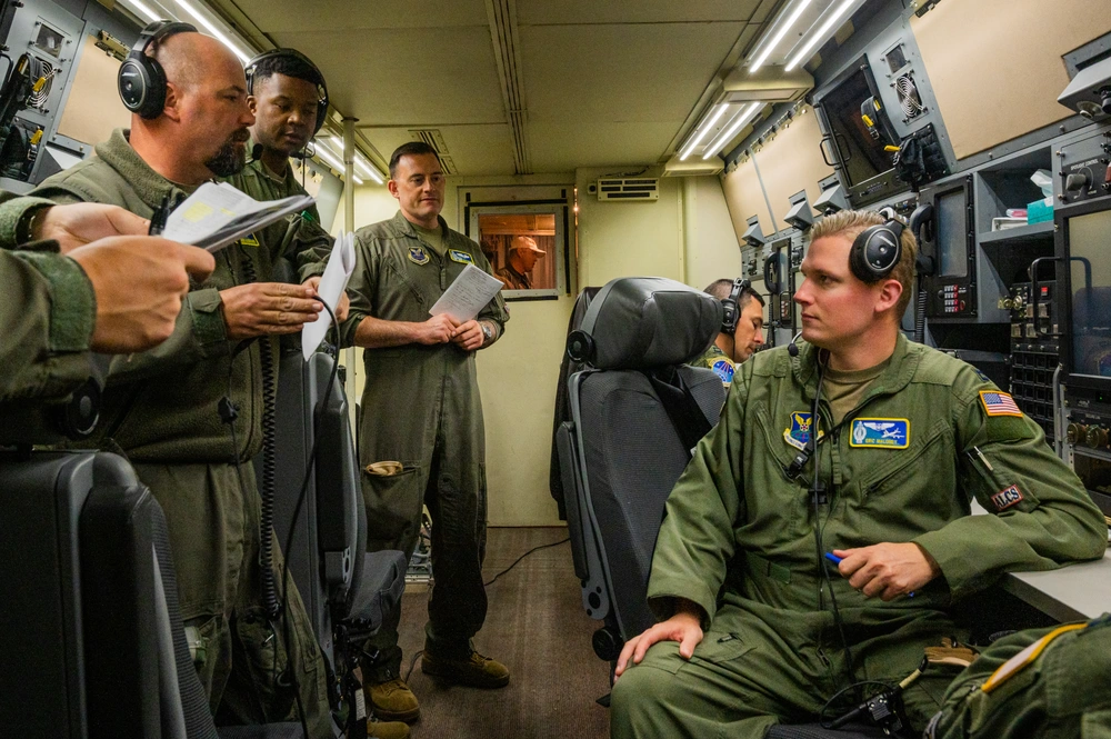 DVIDS - Images - 625TH STOS aboard the Navy E-6B [Image 5 of 5]