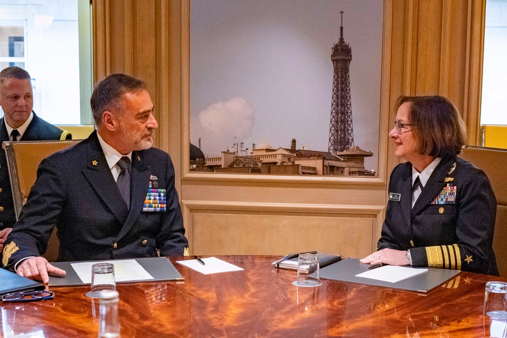 DVIDS - Images - CNO visits France for Paris Naval Conference [Image 10 ...