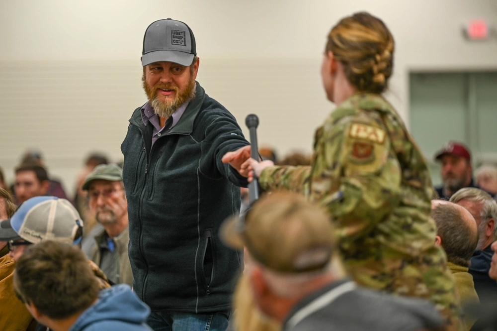DVIDS - Images - AFGSC hosts town halls in Lewistown and Great Falls ...