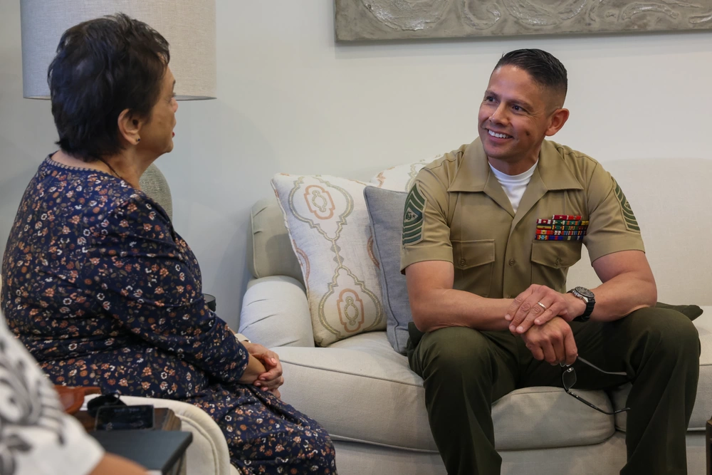 DVIDS - Images - Sgt. Maj. Ruiz visits Marine Corps Base Camp Blaz ...