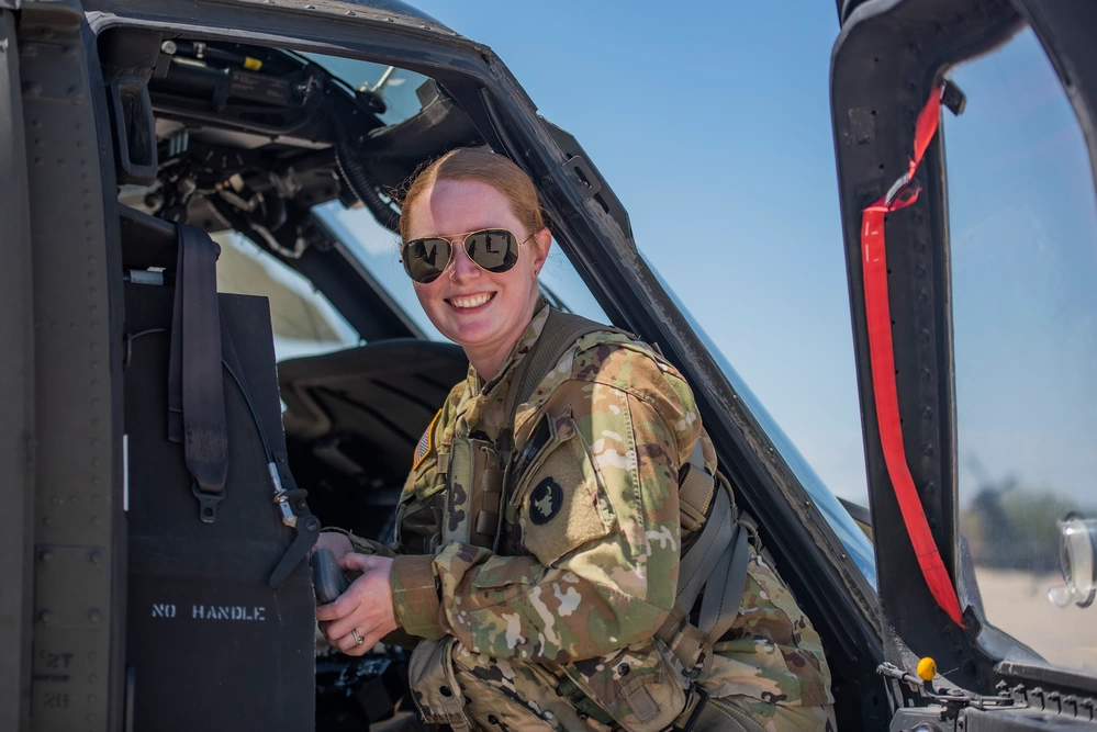 DVIDS - Images - CW2 Oceana Chamberlin takes first flight as pilot in ...