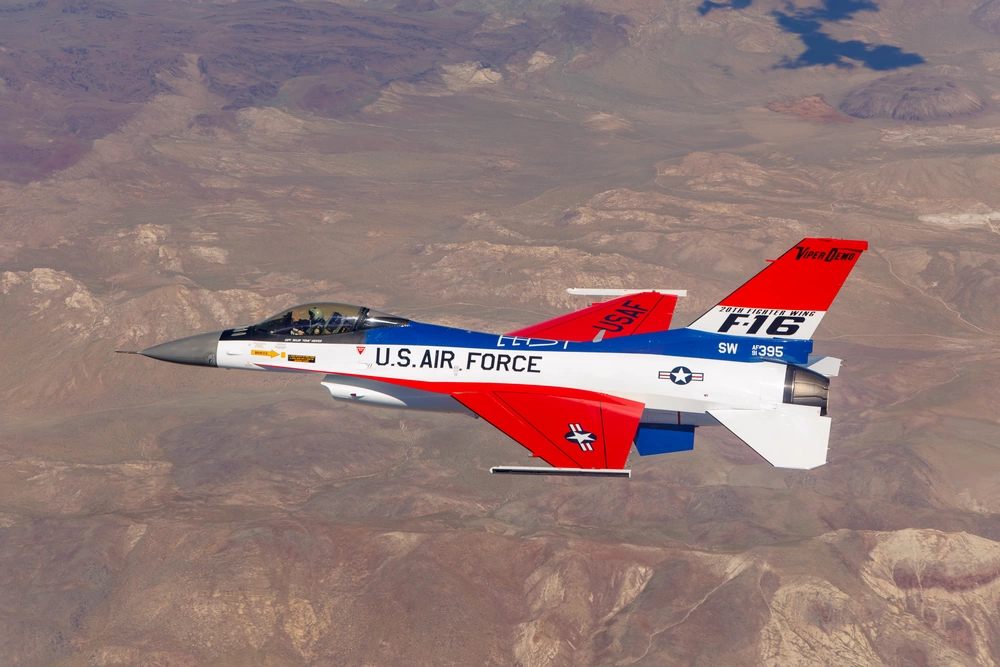 DVIDS - Images - 412th Test Wing recreates iconic livery for F-16 Viper ...