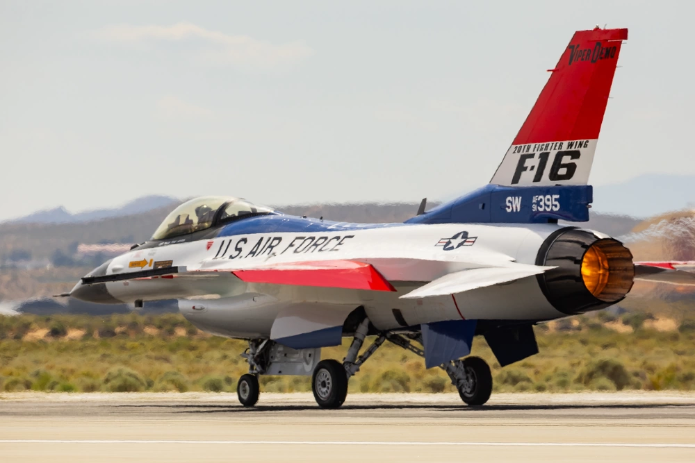 DVIDS - Images - 412th Test Wing recreates iconic livery for F-16 Viper ...