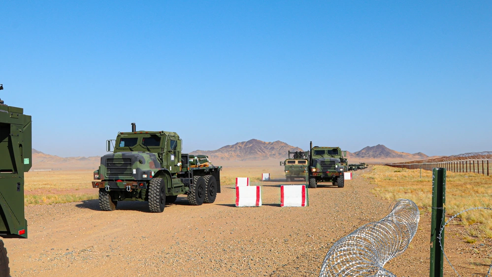 DVIDS - Images - Native Fury 24: Convoy from the Yanbu commercial port ...