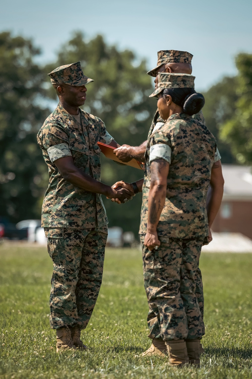 DVIDS - Images - Col. McClam transfers The Basic School to incoming Col ...